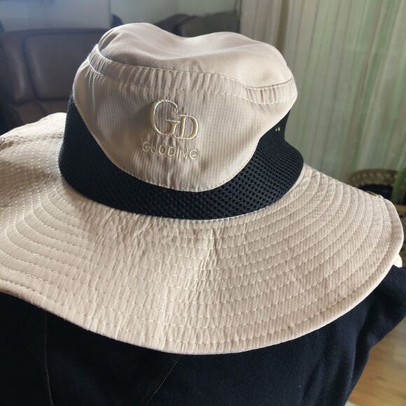 Guoding | Accessories | Guoding Tan Boonie Hat Nylon Mesh Sun Brim Bill ...